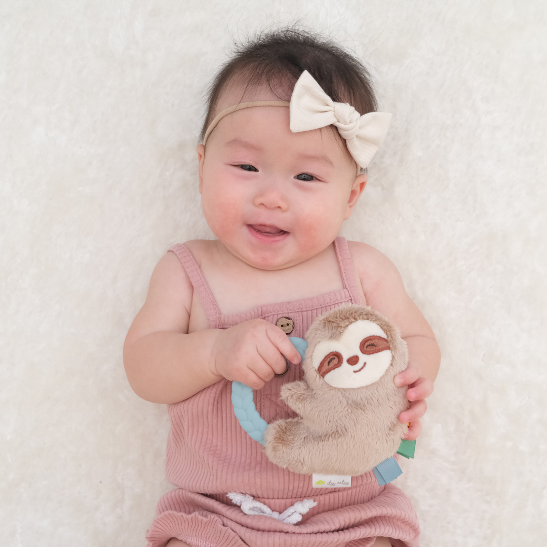 Itzy Ritzy - Rattle Pal - Sloth – Cute as a Button
